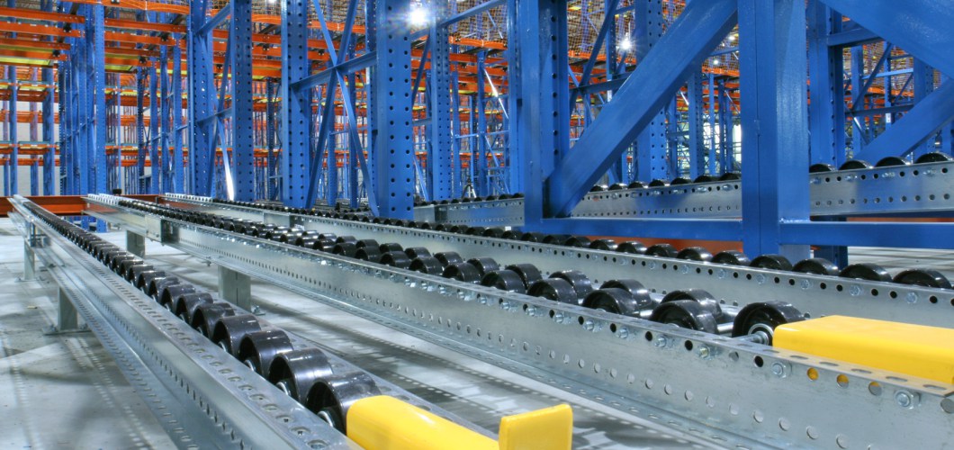 Pallet Flow Racking | Roller Rack | Hight Density FIFO Warehouse Pallet ...